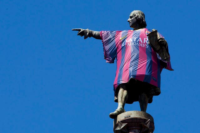 Colom era català i del Barça - Institut Nova Història